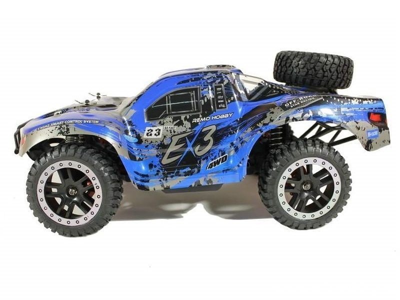 Радиоуправляемый шорт-корс Remo Hobby EX3 Brushless (бесколлекторный ...